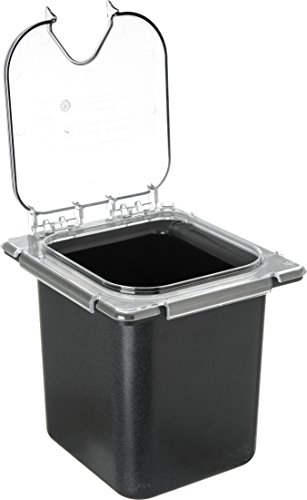 Carlisle FoodService Products CM10319Z07 Cold master EZ Access Lid with Notch, Sixth Size, Clear (Pack of 2)