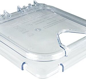 Carlisle FoodService Products CM10319Z07 Cold master EZ Access Lid with Notch, Sixth Size, Clear (Pack of 2)