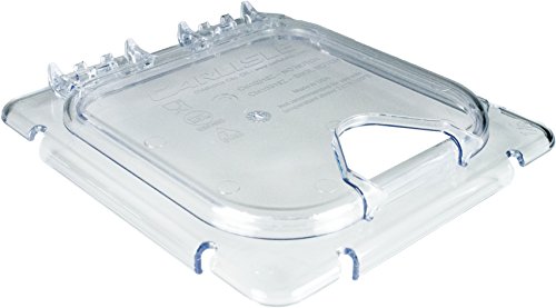 Carlisle FoodService Products CM10319Z07 Cold master EZ Access Lid with Notch, Sixth Size, Clear (Pack of 2)