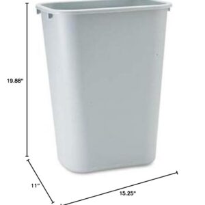 Deskside Plastic Wastebasket