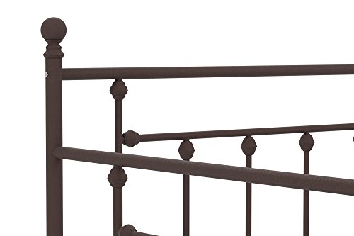 DHP Manila Metal Full Size Daybed and Twin Size Trundle (Bronze)