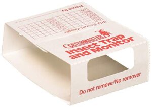 catchmaster 288i pest trap, 72 boards, white