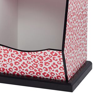 Teamson Kids - Fashion Prints Leopard 2-Bin Cubby Storage