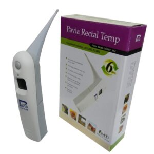 pavia rectal temp veterinary thermometer for dogs, cats, horses, pets and livestock. accurate temps in only 6 seconds. beeps when ready. trusted by veterinarians, breeders and pet owners.