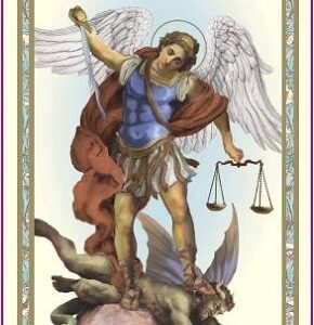 Saint Michael the Archangel Holy Card (10 pack)