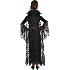 amscan 848091 Girls Coffin Queen Vampire Costume, X-Large Size (14-16 Years Old)