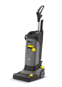 kärcher br 30/4 c commercial floor scrubber, walk-behind, high-speed roller brush, intensive cleaning and fast drying