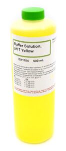 aldon innovating science ph 7 buffer solution - ph up and down - ph calibration solution kit - ph buffer calibration solution - general hydroponics & lab chemicals, yellow 500ml ph kit