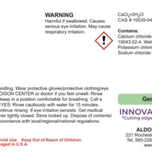 ALDON Innovating Science Laboratory-Grade Calcium Chloride Dihydrate Flake, 500g - The Curated Chemical Collection