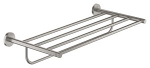 grohe 40800dc1 essentials multi-towel rack, super steel