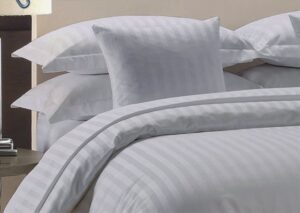 luxurious comfort collection comfort beddings 100% egyptian cotton duvets 600 thread count 3pc duvet set twin size color silver grey