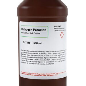 ALDON Innovating Science Hydrogen Peroxide 6% Solution, 500mL - Laboratory Grade - The Curated Chemical Collection