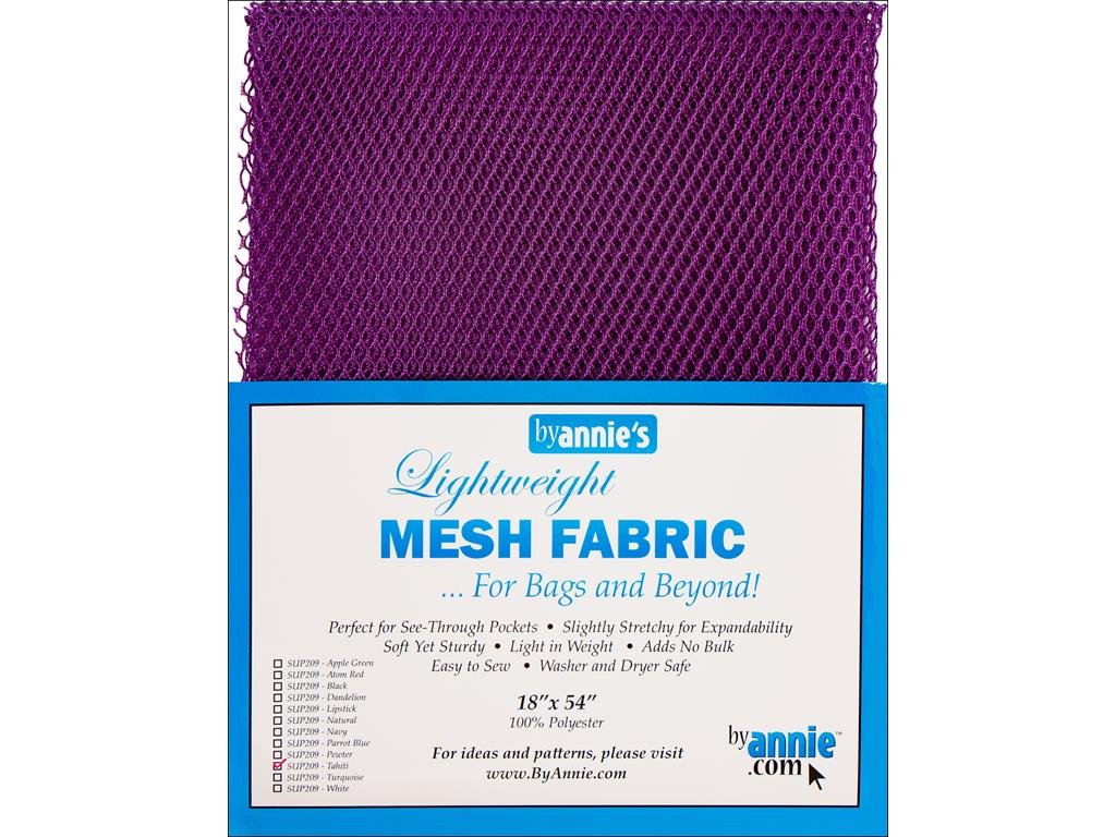 By Annie Mesh Fabric Lightweight 18x54 Tahiti