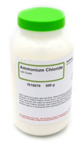 aldon innovating science laboratory-grade ammonium chloride, 500g - the curated chemical collection