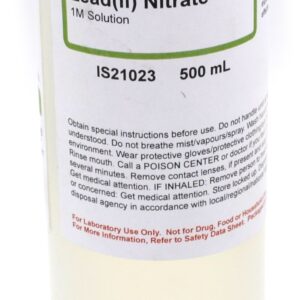 ALDON Innovating Science 1M Lead (II) Nitrate Solution, 500mL - The Curated Chemical Collection