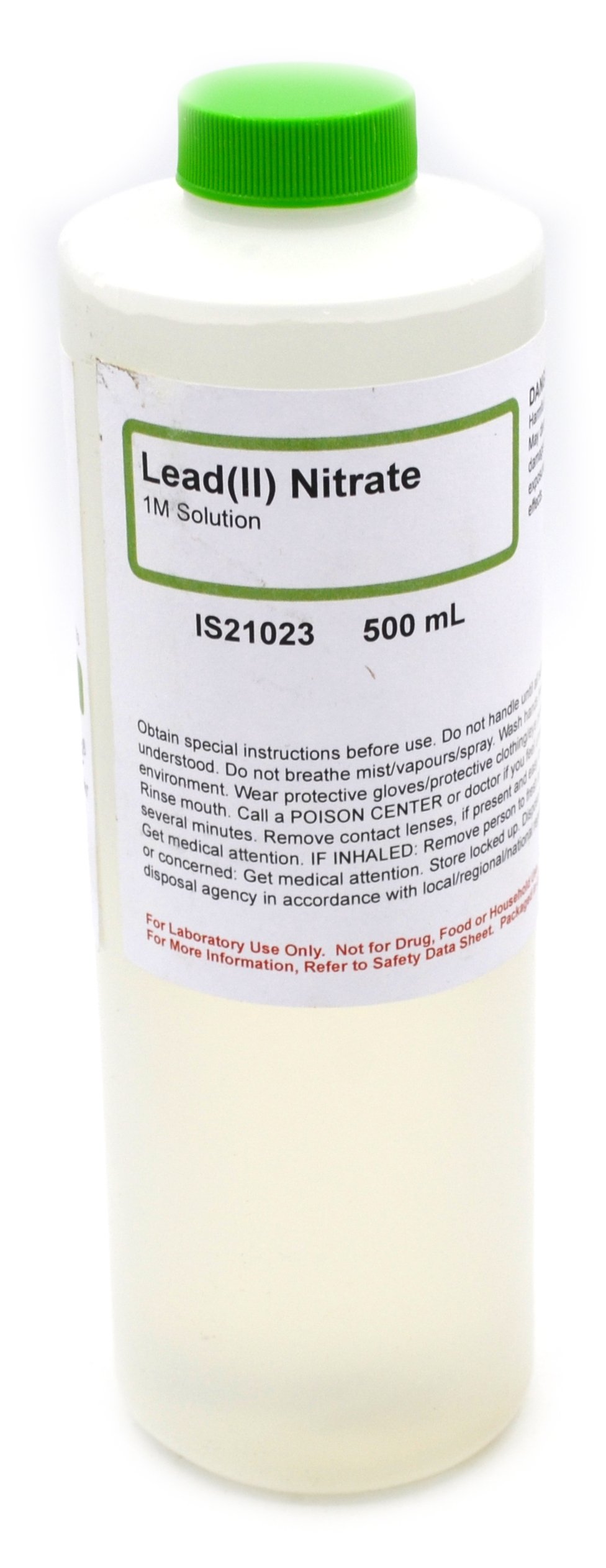 ALDON Innovating Science 1M Lead (II) Nitrate Solution, 500mL - The Curated Chemical Collection