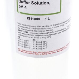 ALDON Innovating Science Clear 4.00 pH Standard Buffer Solution, 1L - The Curated Chemical Collection