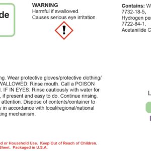 ALDON Innovating Science Hydrogen Peroxide 6% Solution, 500mL - Laboratory Grade - The Curated Chemical Collection