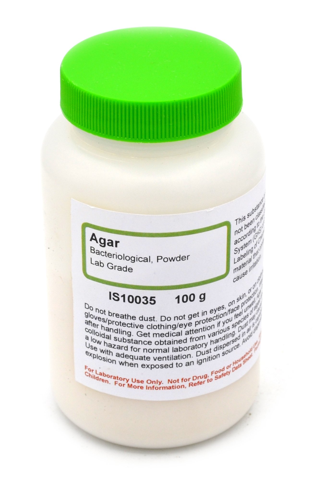 ALDON Innovating Science Laboratory-Grade Agar Powder, 100g - The Curated Chemical Collection