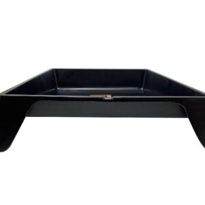 Grip Tight Tools PT1 Heavy Duty Plastic Paint Tray with Legs, 11" x 14", Black