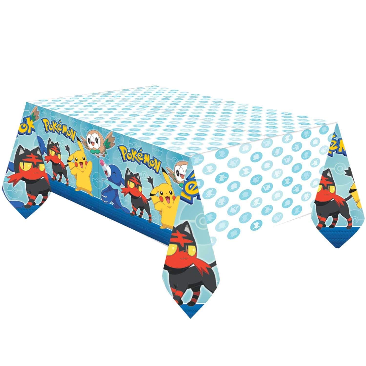 American Greetings Pokemon Party Supplies, Plastic Table Cover (1-Count, 54" x 96")