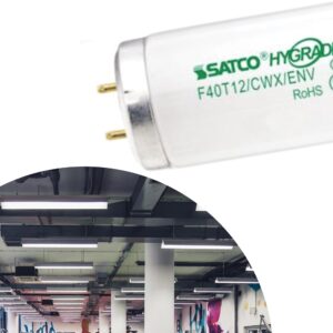 Satco S6638 F40T12/DX/HYGRADE; 40 Watt; T12; Fluorescent; 6500K Day Light; 90 CRI; Medium Bi Pin Base (30 Pack)