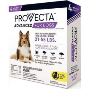 provecta 4 doses advanced for dogs, large/21-55 lb