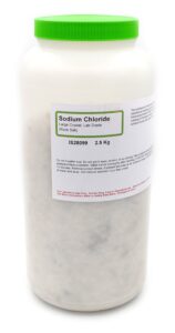 aldon innovating science crystalline laboratory-grade sodium chloride, 2.5kg - the curated chemical collection