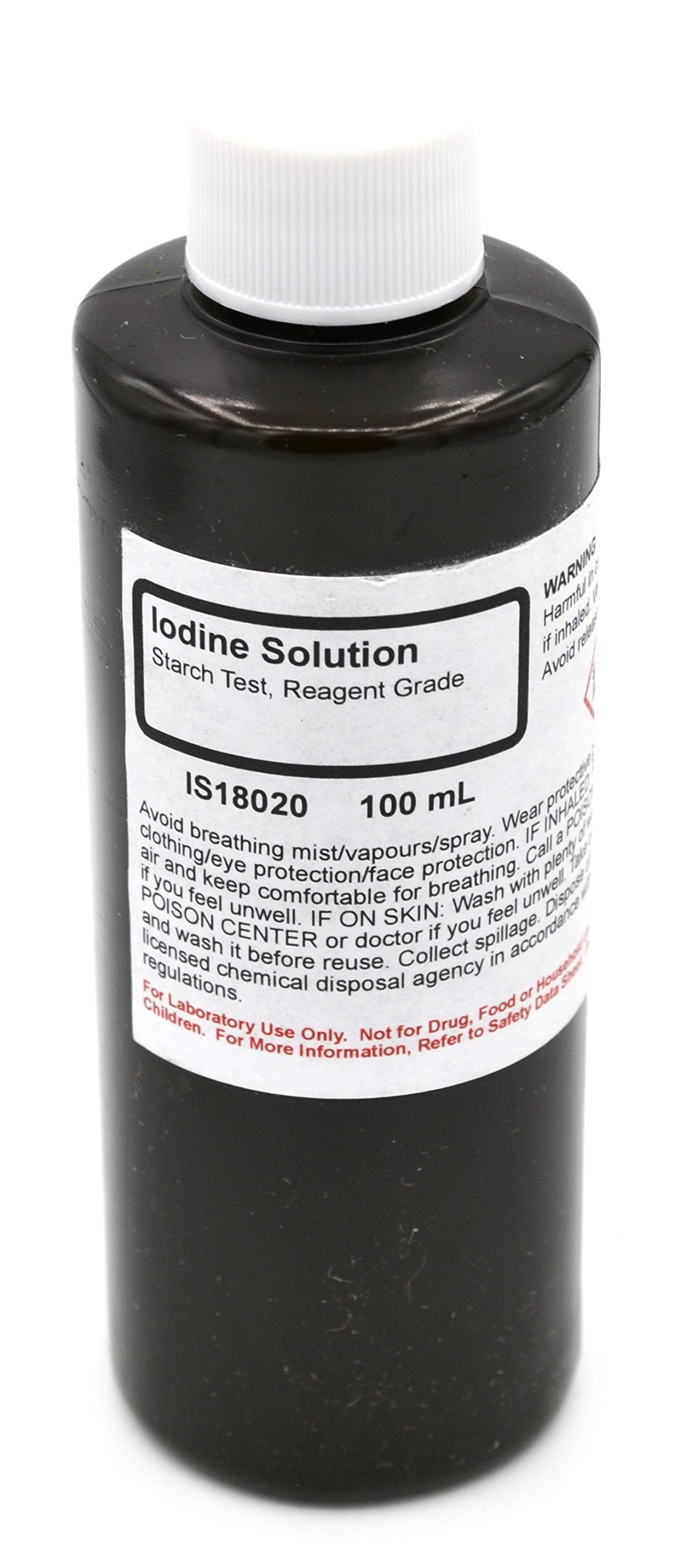 ALDON Innovating Science Reagent-Grade Iodine Solution, 100mL - The Curated Chemical Collection