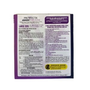 provecta advanced for dogs 21-55 lbs. (4 dose)