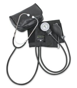 veridian healthcare self-taking home blood pressure kit with attached stethoscope (pack of 3)