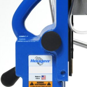 Hougen HMD918 Two Speed Magnetic Drill 6" Depth with Pressurized Coolant System - 115V Drill Holes Up to 6" Deep, Multiple Stacked Plates or Extend Your Hole Reach Capability