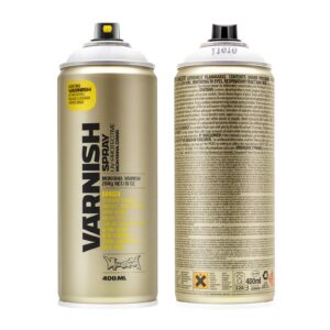 montana cans montana tech 400 ml varnish, clear, matte spray paint