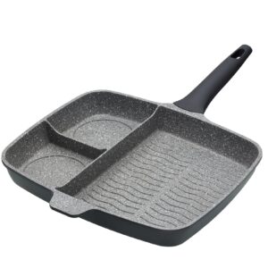 MasterClass Cast Aluminium Induction-Safe Non-Stick All-in-One Frying Pan, 32 cm (12.5")