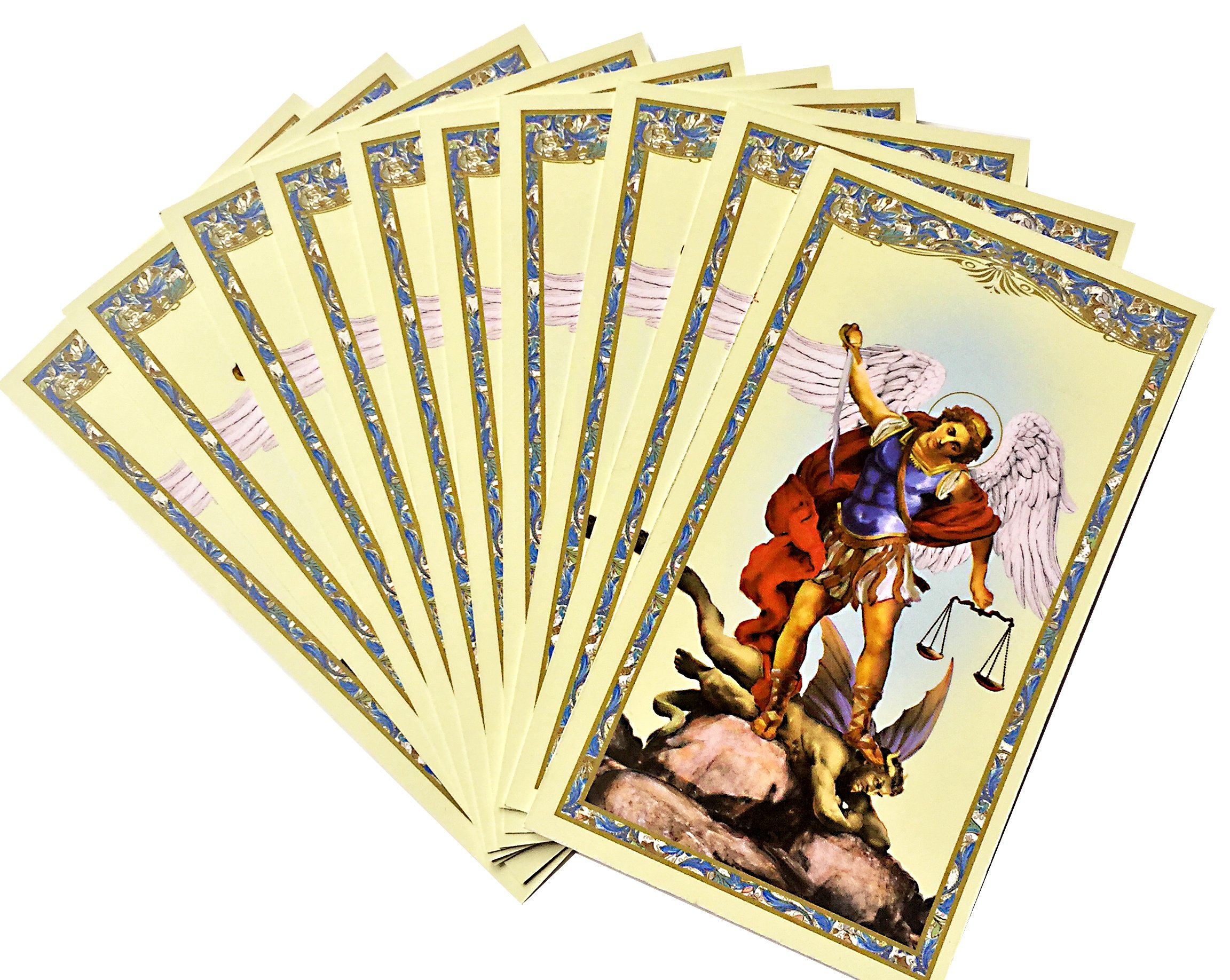 Saint Michael the Archangel Holy Card (10 pack)