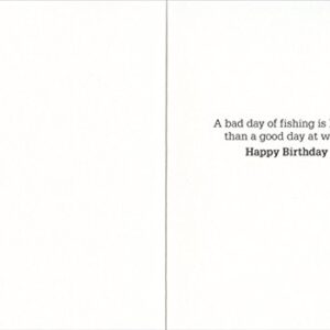 Fly Fisherman - Avanti America Collection Birthday Card