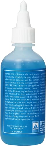 Pet Oral Cleansing Gel 4 oz for Dogs and Cats