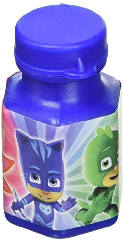 Amscan PJ Masks Mini Bubbles, .6 oz., Multicolor - 12 Pcs.