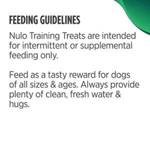 Nulo Freestyle Trainers Dog Treats: Grain Free Dog Training Treats - Healthy Low Calorie Treat Reward for Adult and Puppy Dogs - Gluten Free Dog Treat for Any Size or Breed - Duck Recipe - 4 oz Bag