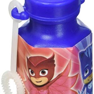 Amscan PJ Masks Mini Bubbles, .6 oz., Multicolor - 12 Pcs.