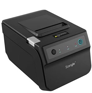 scangle sgt-88iv desktop usb direct thermal pos receipt printer - with usb/serial/ethernet ports - work on windows xp//7/8/8.1/10/linux/android