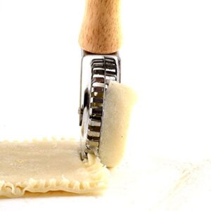 Happy Sales HSPC-SSS1, Stainless Steel Pastry Crimper and Sealer