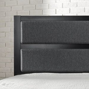 ZINUS Jessica Modern Studio Upholstered Metal Headboard, Twin