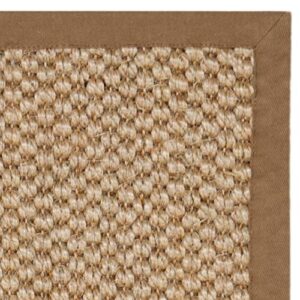 SAFAVIEH Natural Fiber Collection Runner Rug - 2'6" x 12', Natural, Sisal Design, Easy Care, Ideal for High Traffic Areas in Living Room, Bedroom (NF525B)