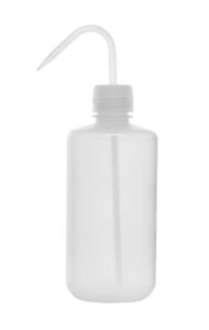 eisco extra large wash bottle, premium ldpe plastic, 33.8oz (1000ml/1l) capacity, squeeze bottle