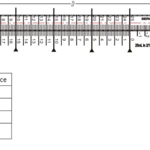 EarthOx Sterile Serological Pipettes 25ml -Standard Length (308.5mm) (Individually Packaged) (20 Pipettes)