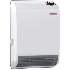 stiebel eltron 236305 ck trend wall-mounted electric fan heater, 2000w, 240v