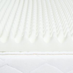 Slumber Solutions Dorm Highloft 3-inch Memory Foam Mattress Topper Twin