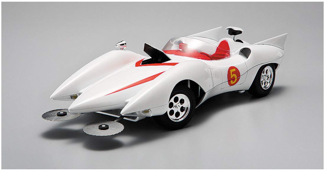 Aoshima Speed Racer: Mach 7 Full Version 1:24 Scale Model Kit