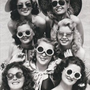 Women Wearing Sunglasses - Avanti America Collection Birthday Card